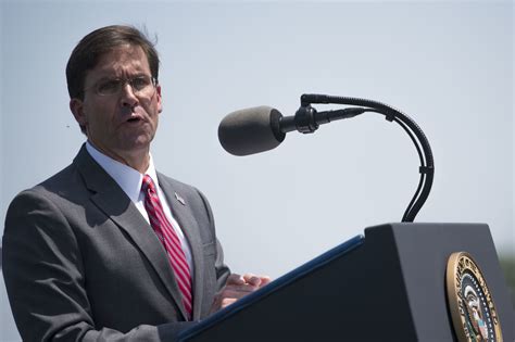 Secdef Esper Memo On Displaying Flags On U S Bases Usni News