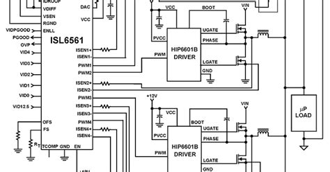isl6561 multiphase pwm controller with precision rds on or dcr