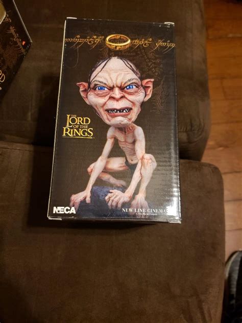 2 Lord Of The Rings The Hobbit Gollum Smeagol Resin Bobble Head Knocker