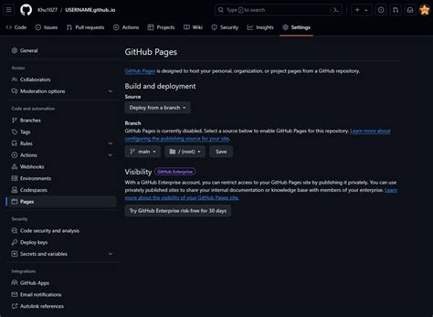 How To Create A Website With Github Pages Coding With Khu