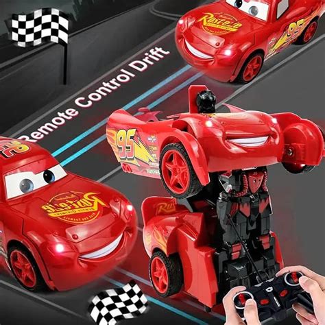 Rc Lightning Mcqueen Of Pixar Cars W Remote Control Cars Toynix