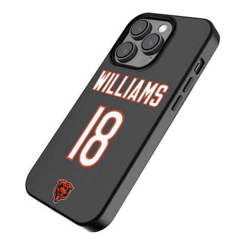 Keyscaper Nfl Caleb Williams Chicago Bears Iphone Magnetic Bump Case 14 Pro Max Black 202347277