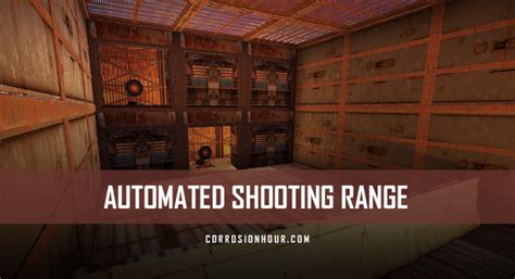 Rust Automated Shooting Range Rust Building Guides