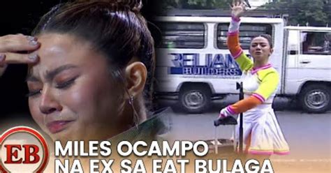 Miles Ocampo Tuluyan Nang Nagpa Alam Sa Eat Bulaga Social News Network