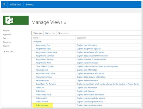 Step Configuring Project Online FluentPro