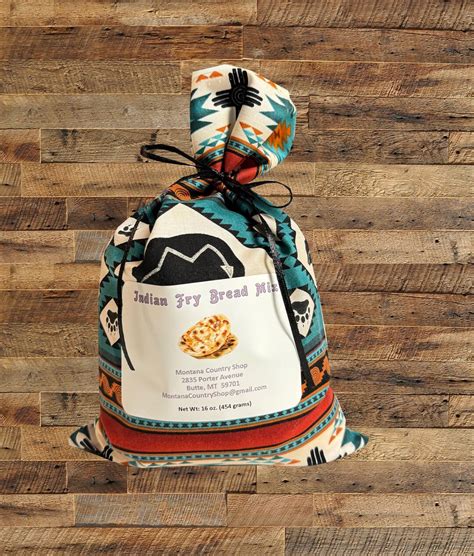 Indian Fry Bread Mix In A Cute Handmade Bag Just Add Water Or