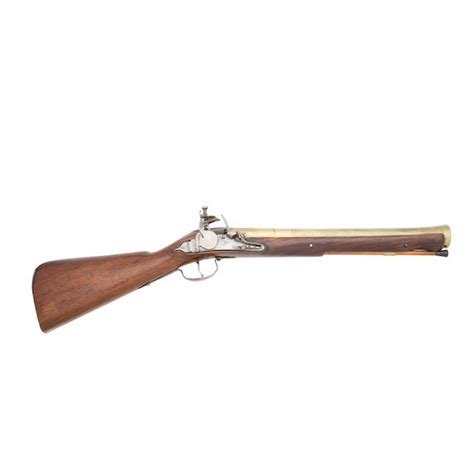 Bonhams An Early Brass Barrelled English Lock Type 2 Blunderbuss