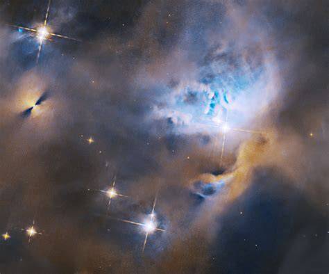 Friends Of Nasa Young Stellar Objects Of Reflection Nebula Ngc 1333 In