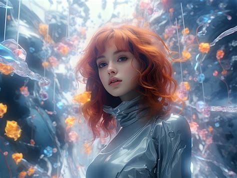 Premium Ai Image Cyberspacerealitymergewiththedigitalvirtual
