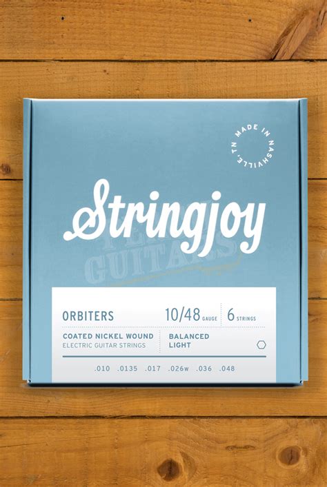 Stringjoy Orbiters Coated Nickel Balanced Light 10 48