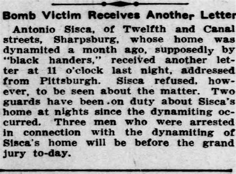 Antonio Sisca Received Another Letter ™