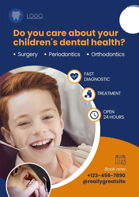 Free Printable Editable Dental Poster Templates Canva