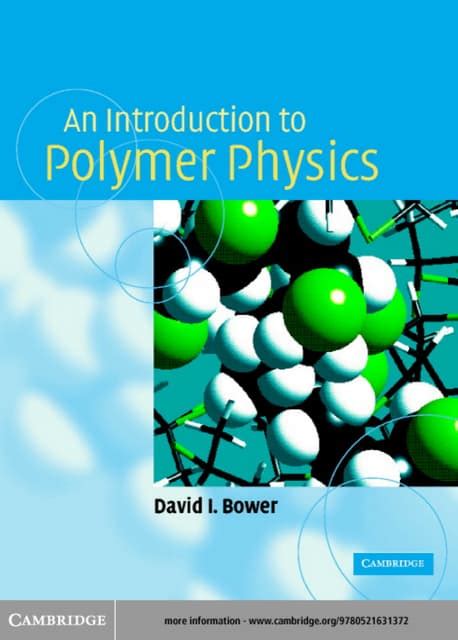 An Introduction To Polymer Physics Pdf