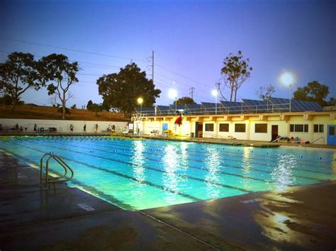 Loma Verde Pool At Night Iphone Hdr Chula Vista Swim Te… Flickr