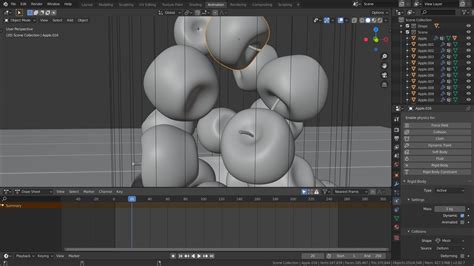 physics why do my rigid body objects have gaps in between them