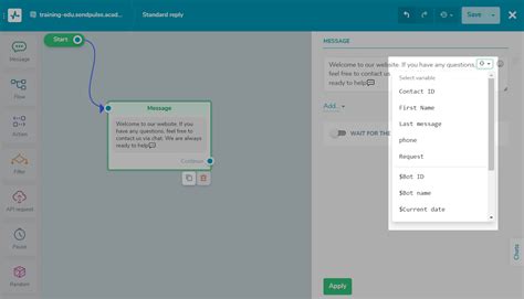 How To Create An Automated Live Chat Flow For Your Website Sendpulse