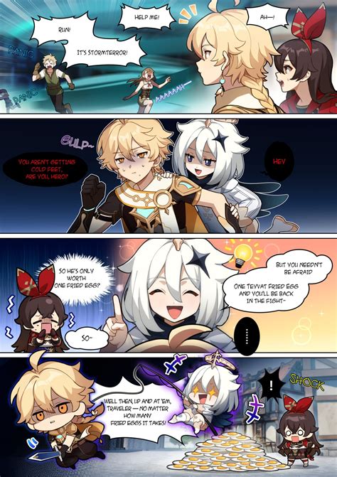 New Genshin Impact Comic Is All About Teyvat Fried Eggs Siliconera
