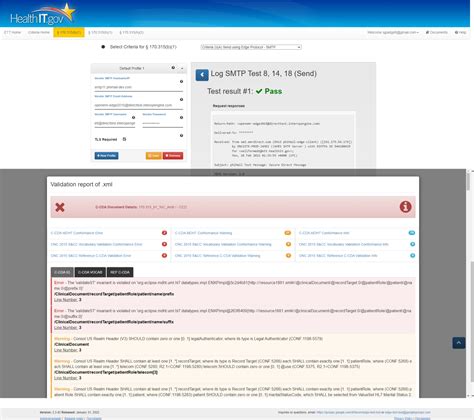 onc § 170 315 b 1 testing issues and results · issue 4964 · openemr