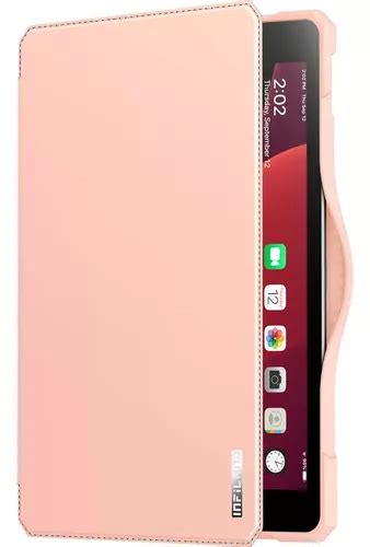 Capa Infiland Anti Impacto Para Ipad 9 102 2021 A2602 A2603 Cor Rosa