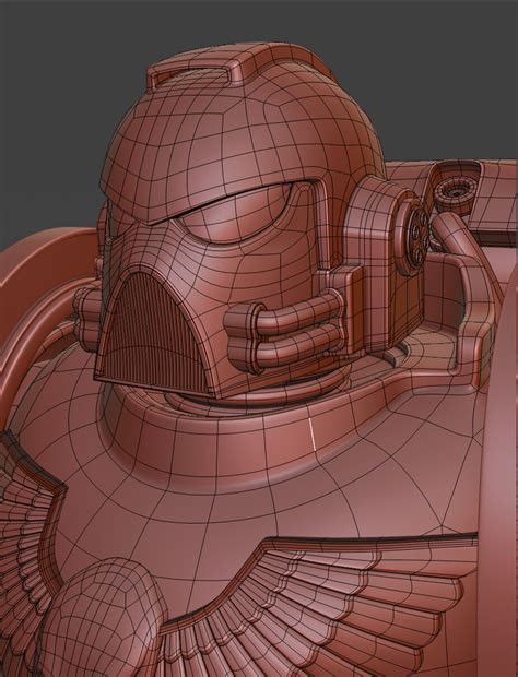 Rigged Space Marine Wip Works In Progress Blender Artists Community