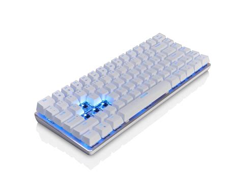 UrChoiceLtd Ajazz Geek AK Backlit Usb Wired Gaming Mechanical Keyboard Blue Black Switches