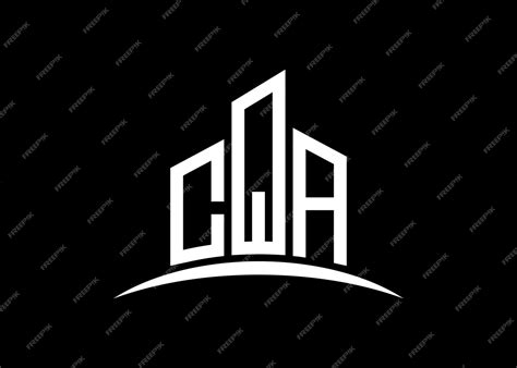 Premium Vector Letter Cqa Building Vector Monogram Logo Design