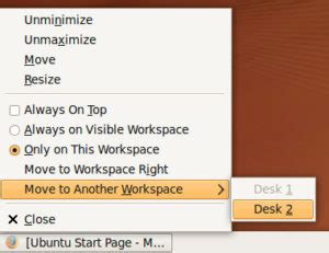 Add Switch And Change Workspace In Ubuntu Linux