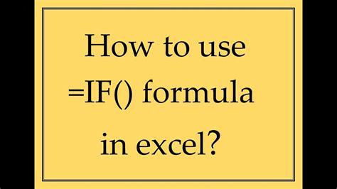 How To Use If Formula For Calculation In Excel Design Talk