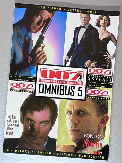 Double O Seven Omnibus 5 Four Issues In One Etsy