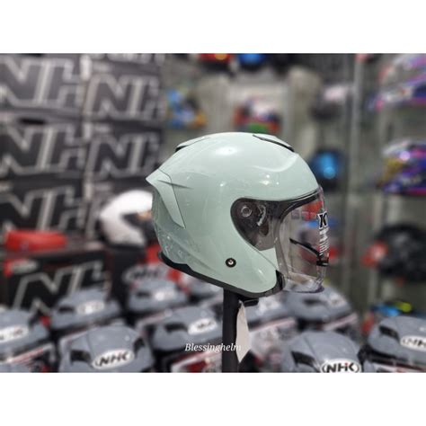 Jual Kyt Kyoto Ranger 20 Solid Visor Clear Helm Open Face Shopee Indonesia
