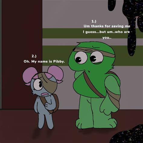 Two Meets Pibby Bfci By Daveandbambiartist On Deviantart