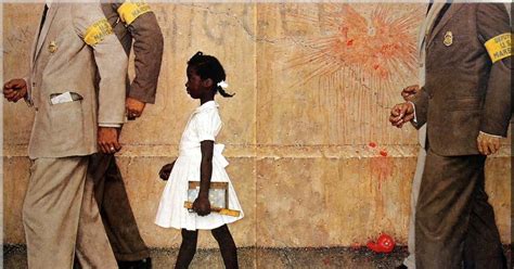 English At First Sight The Problem We All Live Withnorman Rockwell