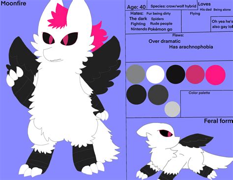 Moonfire Reference Sheet — Weasyl Moonfire Reference Sheet — Weasyl