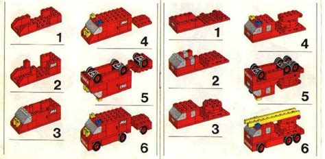 Lego Anleitung Anzeigen 357 Fire Station Lego Bauanleitungen Und