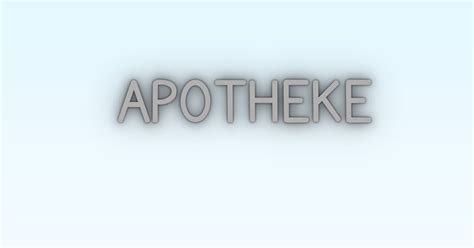 Apotheke The Role Of Pharmacies In Health And Wellness Hackerella