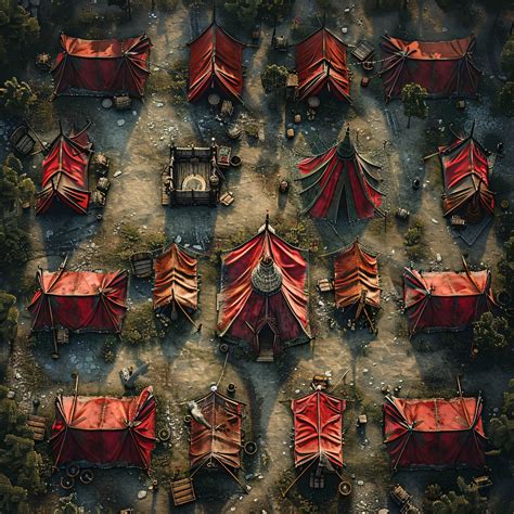 10 Gridless Carnival Circus Battle Maps Vtt Pack For Dnd Pathfinder