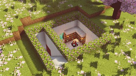 Minecraft Small Underground Base Tutorial Youtube