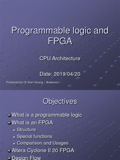 Programmable Logic And Fpga Pdf Field Programmable Gate Array Logic Gate