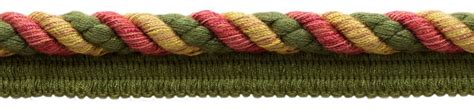 1 2 1cm Large Decorative Twisted Rope Cord With Lip Cord Trim
