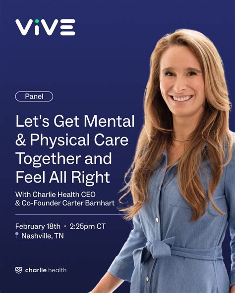 Charliehealth Mentalhealth Mentalhealthmatters Vive2025