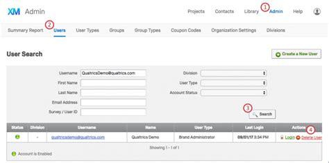 Creating Managing Users