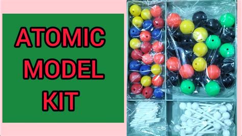 Atomic Model Kit Molecular Model Kit Chemistry Science By Dr