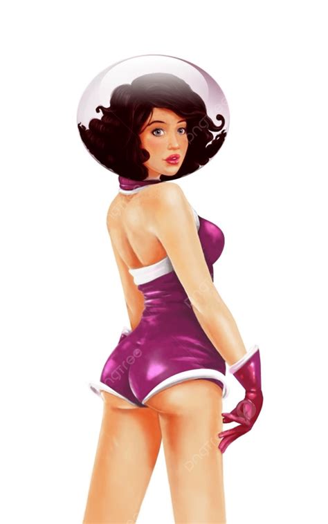 Sci Fi Space Girl Pin Up Space Girl Pin Up Photo Background And Picture