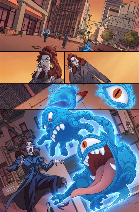 Tmntghostbusters Ii 1 Page 01 By Luisdelgado On Deviantart