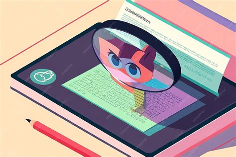 Flat 3d Isometric Magnifier Scanning Bug In The Programming Code