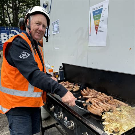 Last Friday Steve Jory From Our Otago Team Organised A Bbq Lunch On His Site At The University