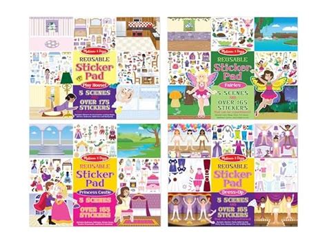Melissa And Doug Reusable Sticker Pads Set
