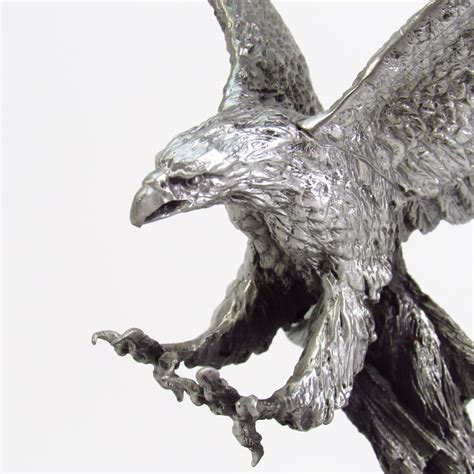 Chilmark 1988 Majesty Fine Pewter Usa Eagle Sculpture Figure 763500
