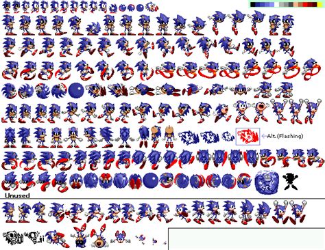 Sonic Death Sprites Sonic Cd Sprite Sheet Dymfbr