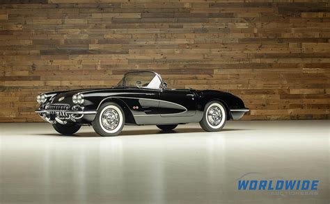 Meticulously Restored Black 1959 Fuelie Among 15 Corvettes Headed To